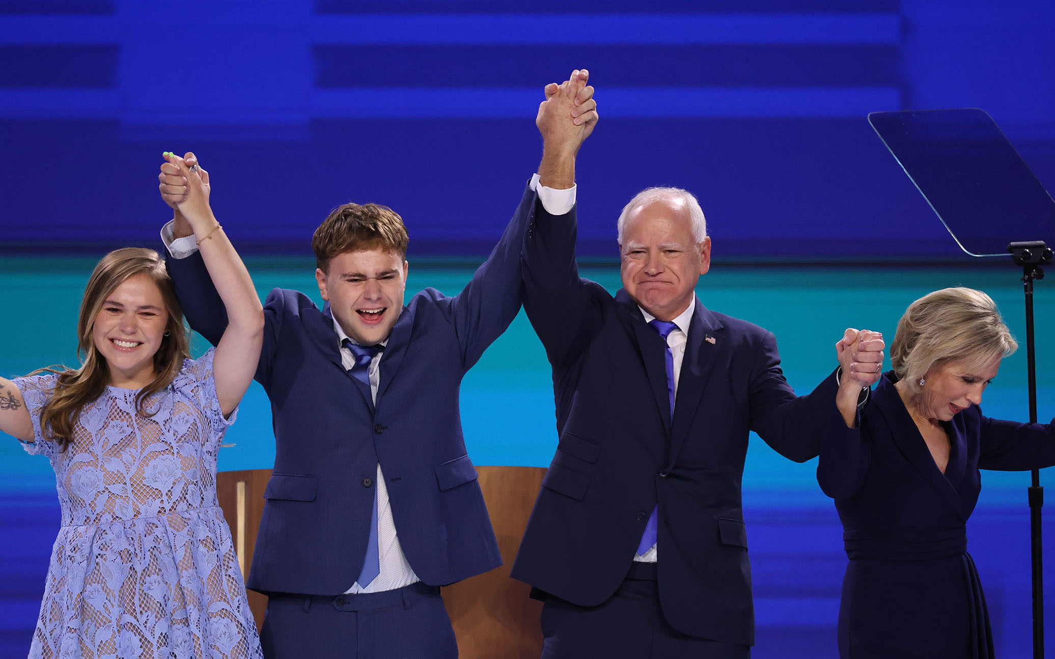 Tim Walzs Son Gus Brings Disabilities To National Stage Disability Scoop